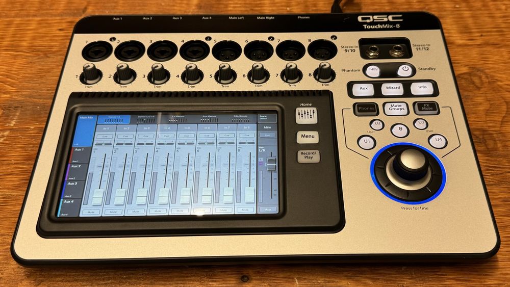 QSC TouchMix-8 Digital Mischpult | Acheter sur Ricardo