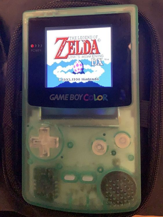 GameBoy Color IPS Glow in the Dark Shell | Kaufen auf Ricardo