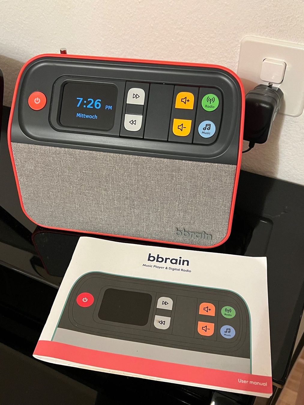 Senioren Digital Radio DAB/DAB+ FM und bbrain Music Player (Gebraucht ...