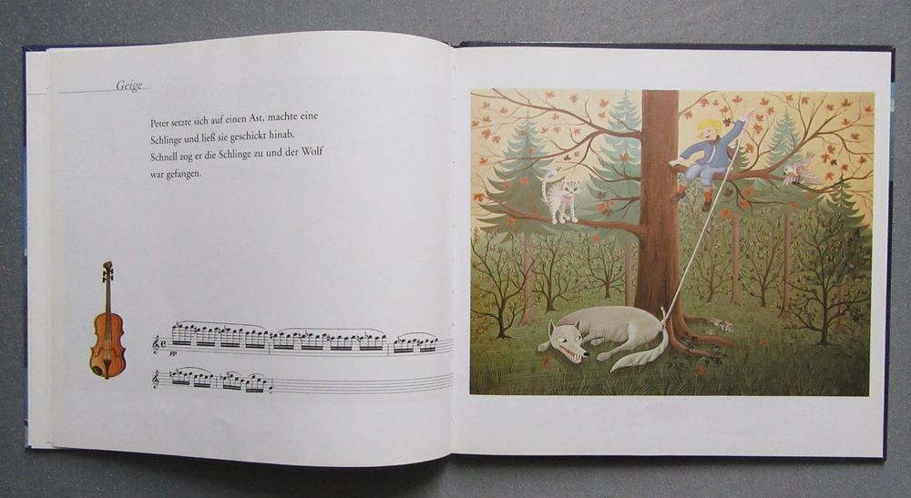 Peter und der Wolf - Bilderbuch mit Begleit CD | Kaufen auf Ricardo