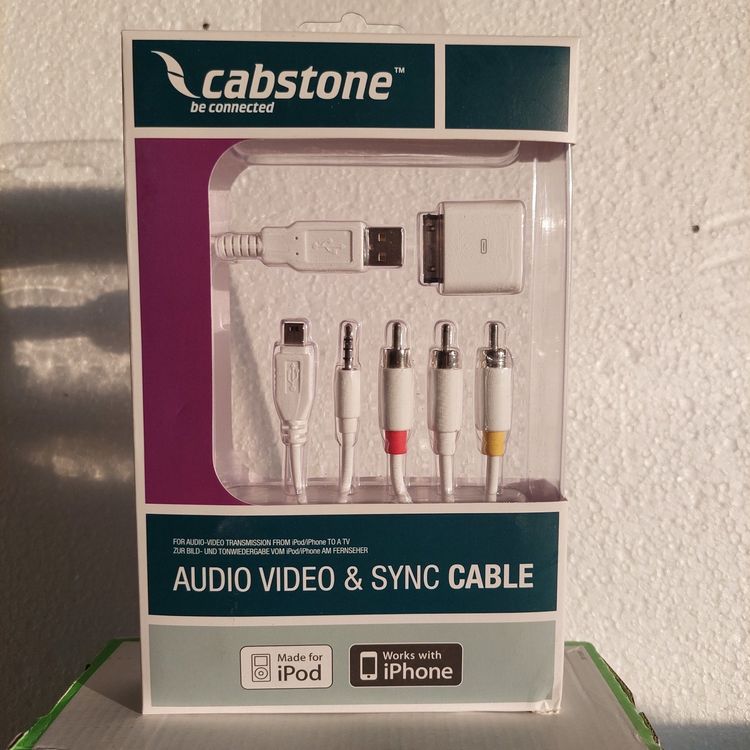 AUDIO-VIDEO- & SYNC-KABEL Cabstone | Kaufen auf Ricardo