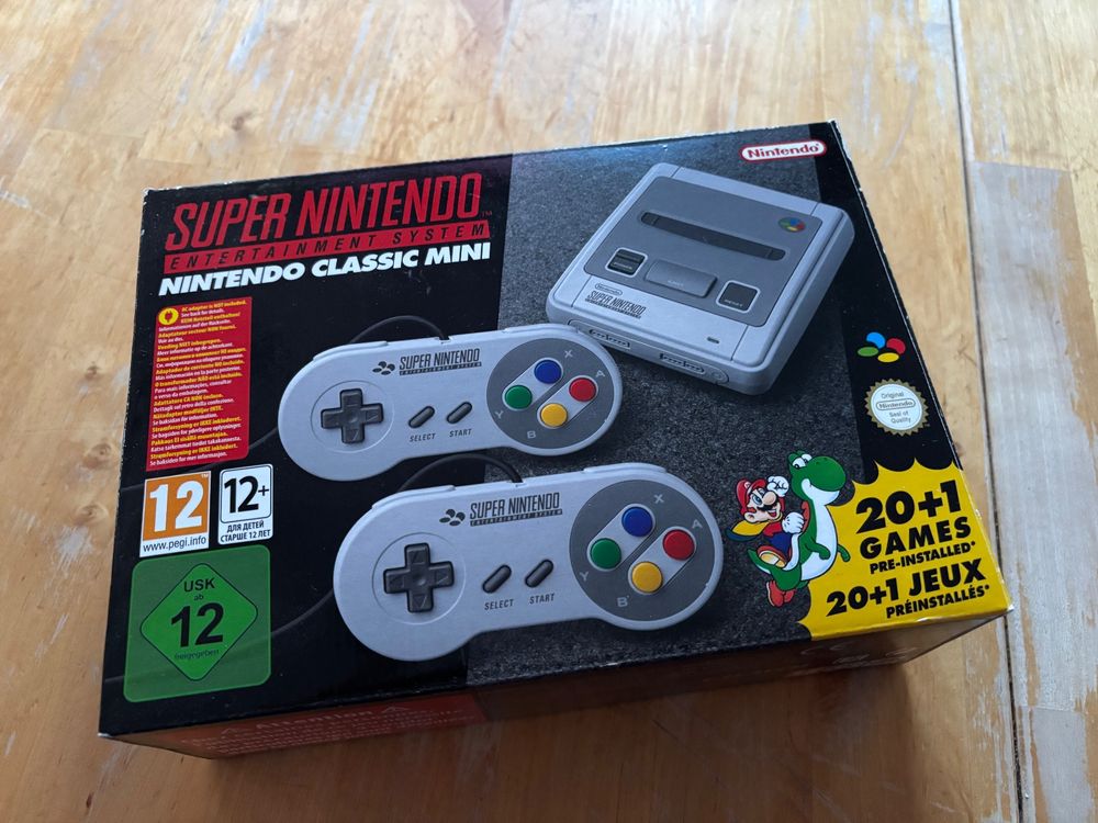 Super Nintendo Classic Mini Konsole (CIB) (Gebraucht) in Frenkendorf ...