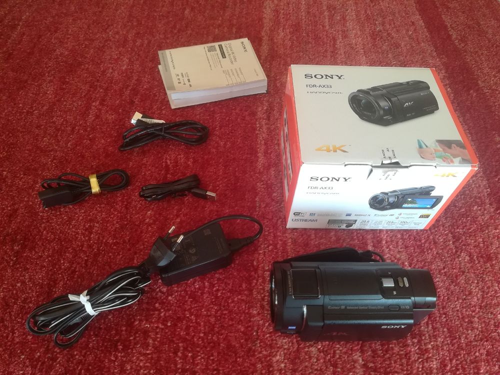 A vendre caméscope Sony FDR-AX33 | Kaufen auf Ricardo