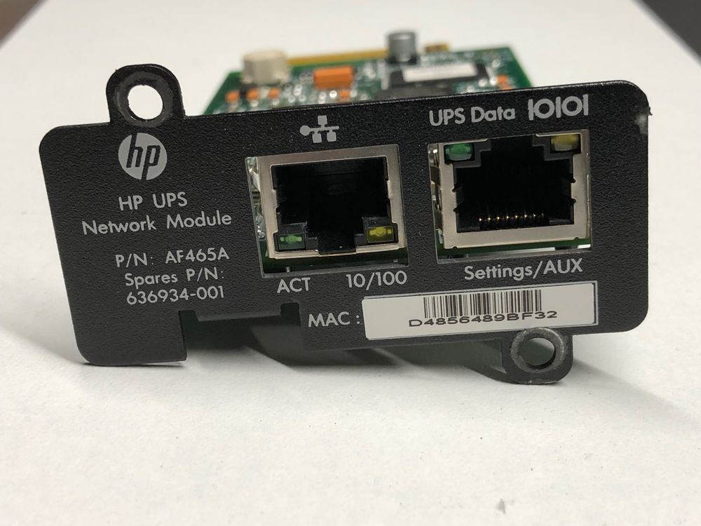 AF465A HP Network Module (USV Netzwerk Modul) (Gebraucht) in Thun für ...