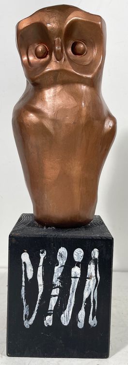Grosse Interessante Eule Skulptur (Gebraucht) in Root für CHF 5 – mit Lieferung auf Ricardo kaufen
