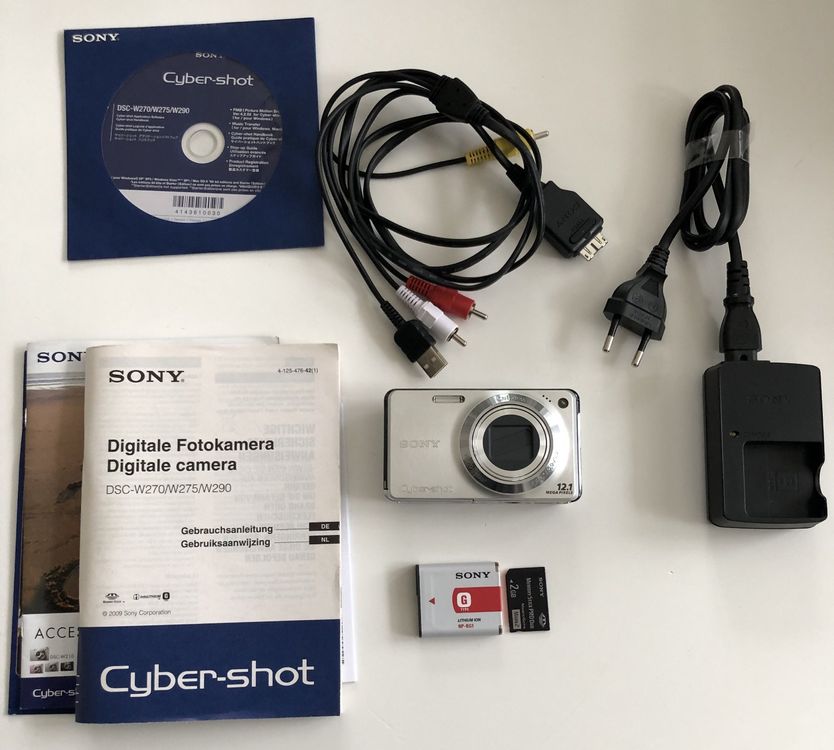 Sony Cyber-shot DSC-W270 Optical SteadyShot Carl Zeiss (Gebraucht) in ...