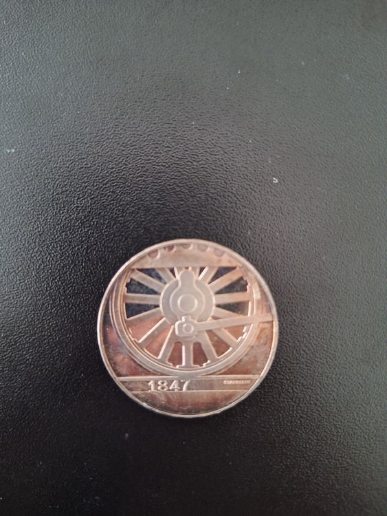 20 Fr. 1847-1997 Jubiläumsmünze "150 Jahre Schweizer Bahnen" (Gebraucht) in Gross für CHF 16.9 ...