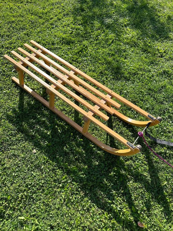Original Davoser Holzschlitten (Gebraucht) in Pfaffhausen für CHF 26 ...