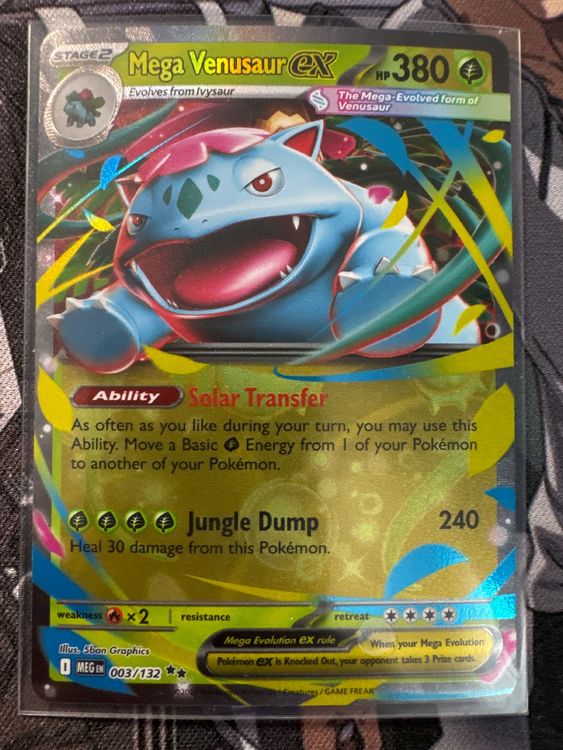 Mega Venusaur ex MEG003 EN - Mega Evolution Pokemon (Neu (gemäss ...