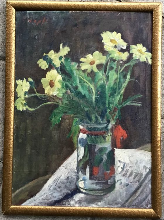 Friedrich W. Fredy HOPF (1875-1943) Stilleben Gemälde | Kaufen auf Ricardo