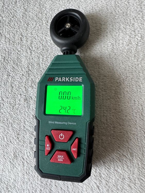 Parkside Windmessgerät Wind mess gerät (Neu (gemäss Beschreibung)) in ...
