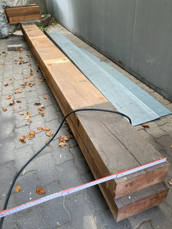 2 Holzbalken (Gebraucht) in Lengnau AG für CHF 150 – nur Abholung auf ...
