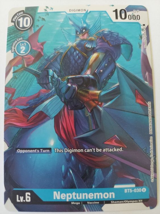Digimon TCG Neptunemon (Neu (gemäss Beschreibung)) in Köniz für CHF 1.9 ...