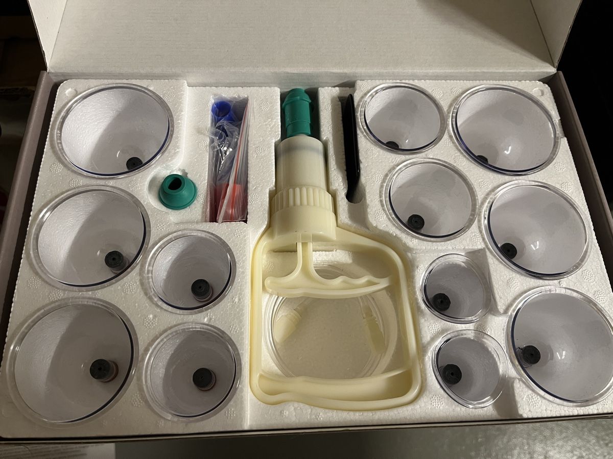 Original Profi-Cupping-Set von Dr. Radecki, neuwertig! (56) (Neu ...