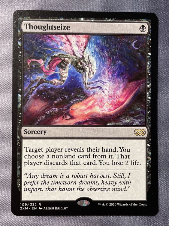 Thoughtseize Rare Double Masters Boosterfrisch (Neu (gemäss ...