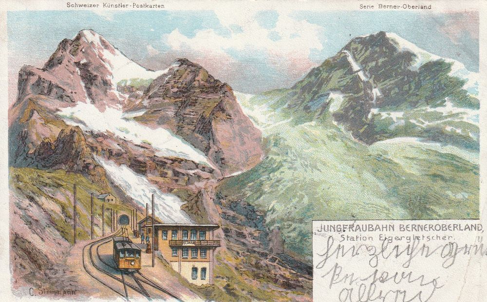 AK Jungfraubahn Station Eigergletscher1903 | Kaufen auf Ricardo