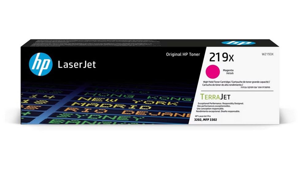 HP Color Laser MFP 3202, MFP 3302 Rote Toner, 219X / W2193X (Neu und ...