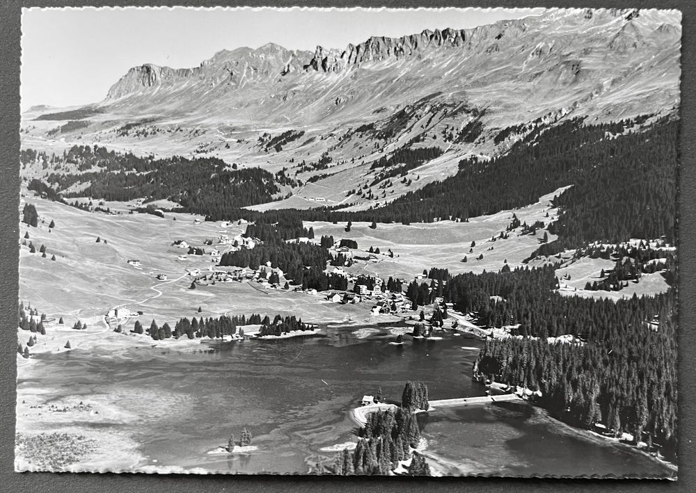 Flugaufnahme, Valbella - Lenzerheide/ ca. 1960 | Kaufen auf Ricardo