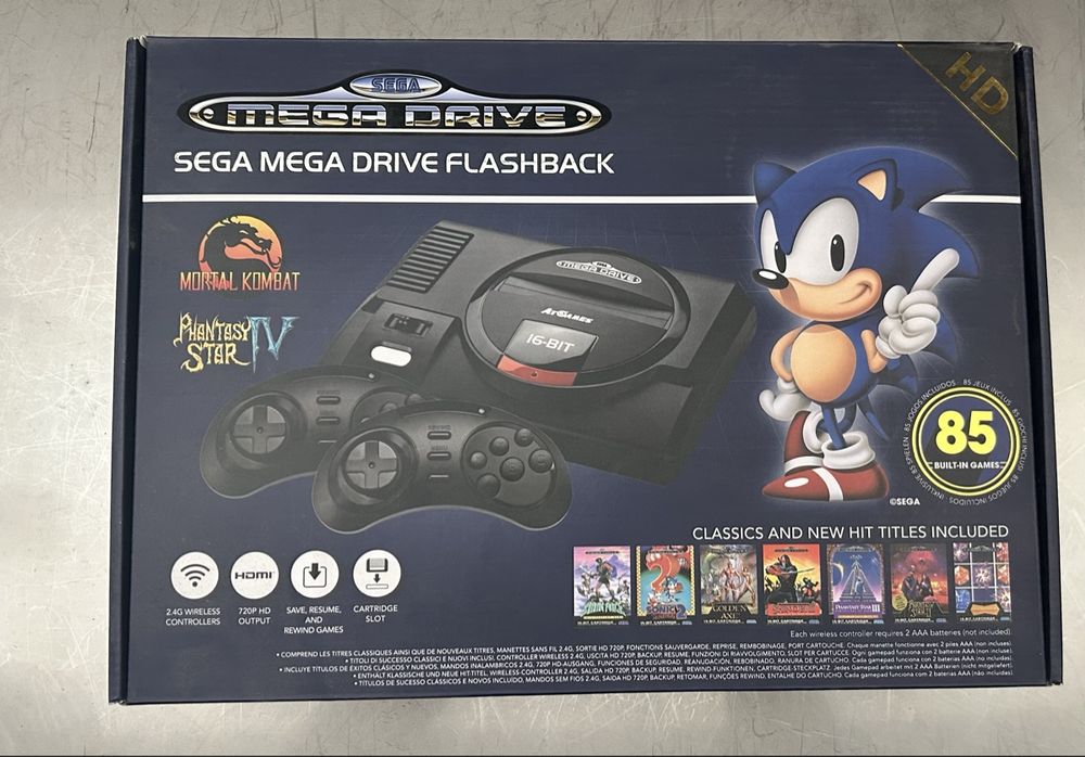Sega Mega Drive Flashback HD - 85 Spiele! Retro Spass! (Neu und ...