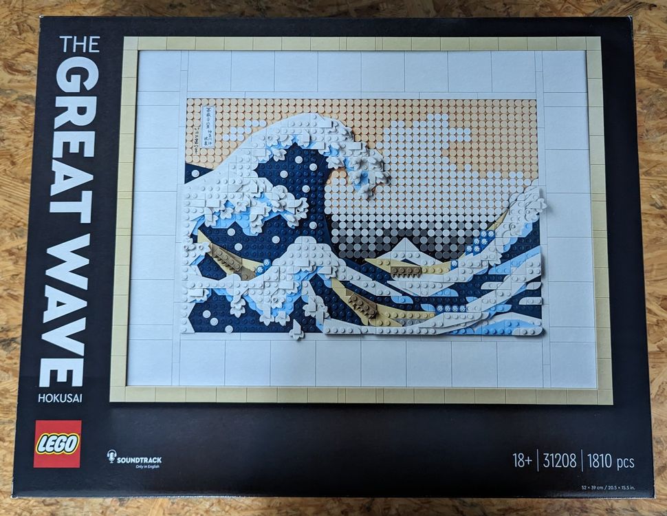 The Great Wave - Hokusai Lego Set 31208 (Neu und originalverpackt) in ...