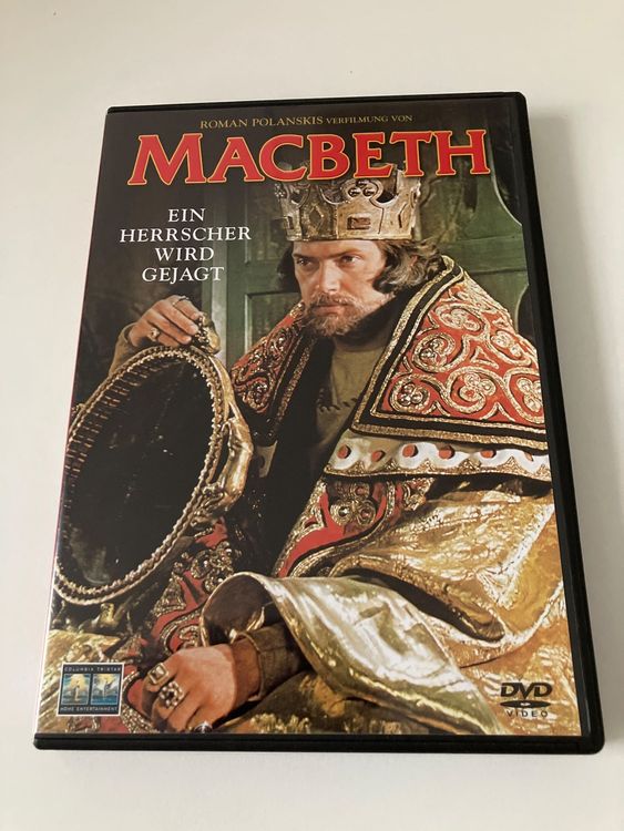 Macbeth (DVD) Finch, Jon, Annis, Francesca - Regie Polanski (Gebraucht ...
