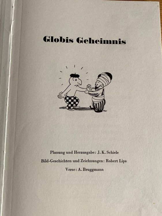 Globis Geheimnis; 1. Auflage 1967, Bilderbuch, neuwertig (Neu (gemäss Beschreibung)) in Märwil ...