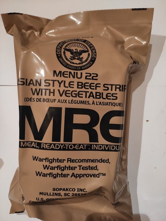 USA MRE Meal ready to eat (Neu (gemäss Beschreibung)) in Pratteln für ...
