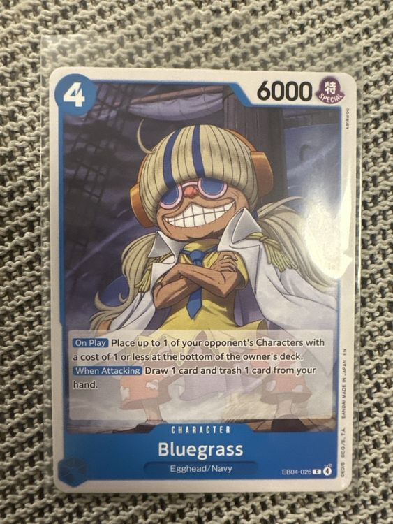 One Piece Card Game Bluegrass EB04-026 NM (Neu (gemäss Beschreibung ...