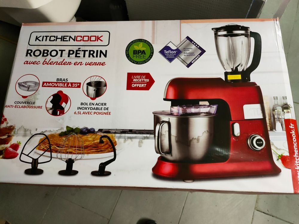 Robot Petrin 6.5l KITCHENCOOK, Küchenmaschine (Neu und originalverpackt ...