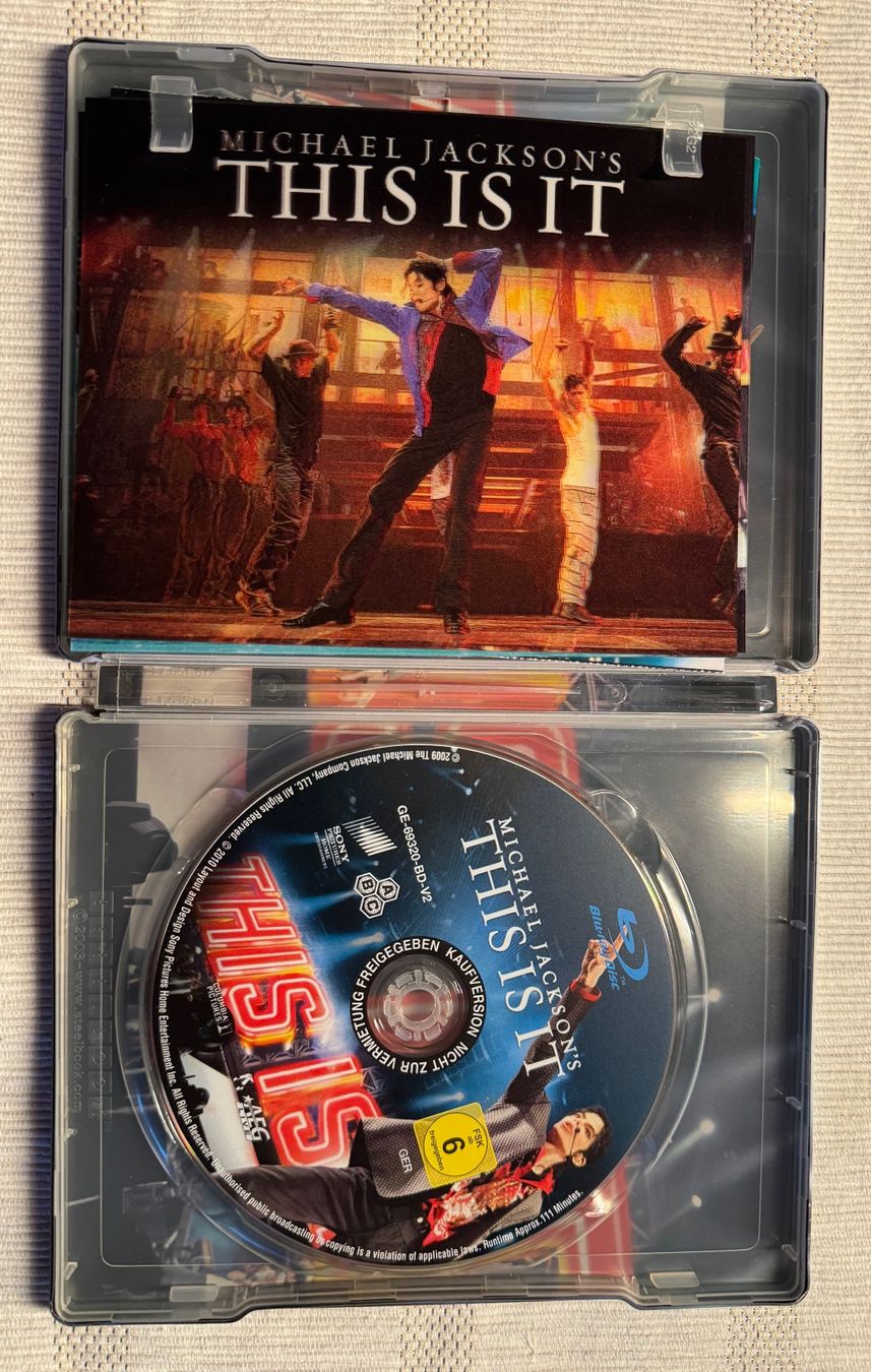 Michael Jackson- This is it - 2 Disc - Steelbook Edition (Gebraucht) in ...