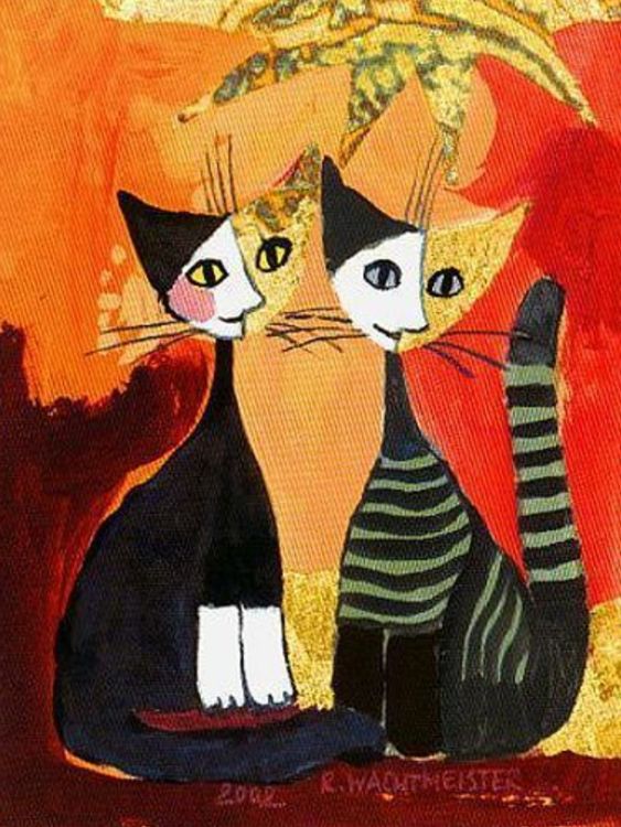 Rosina Wachtmeister "Together Katzen" | Kaufen auf Ricardo