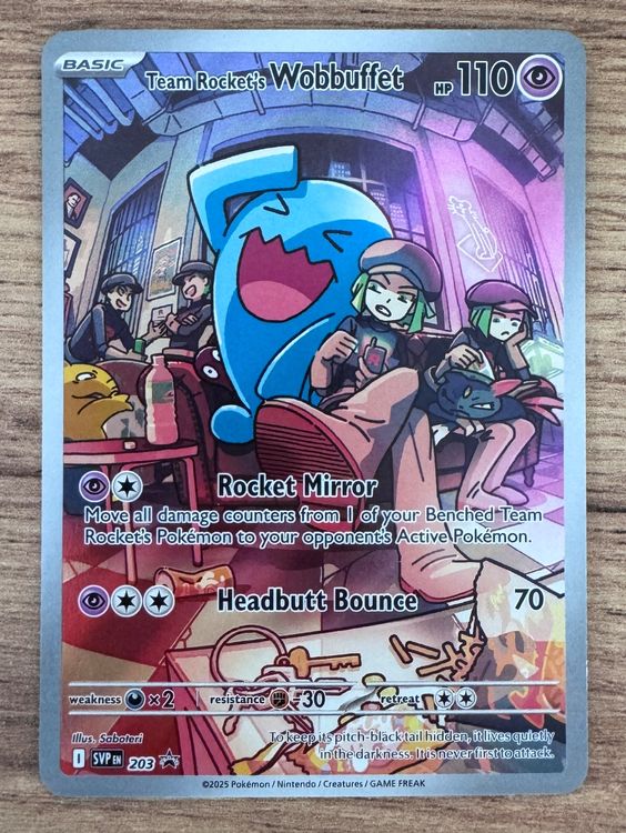Team Rocket’s Wobbuffet ETB PROMO Pokemon SVP 203 (Neu (gemäss Beschreibung)) in Andelfingen für ...