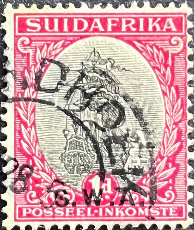 Südafrika 1d Possel-Inkomste Briefmarke Schiff (Gebraucht) in Chiasso ...
