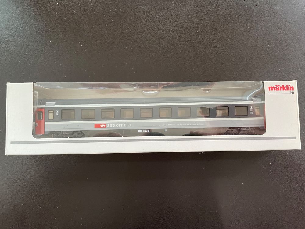 Märklin SBB H0 2. Klasse Personenwagen neuwertig in OVP 4369 | Kaufen ...