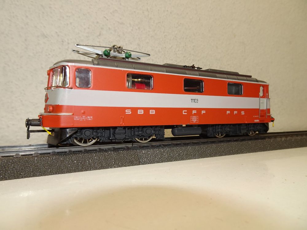 HAG Lokomotive SBB 11103 Swiss Express Re 4/4 HO Nr. 210 (G3 (Neu (gemäss Beschreibung)) in ...