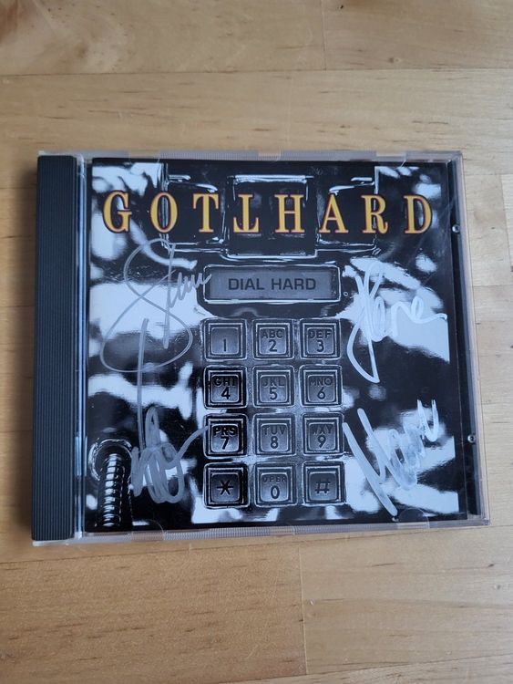 GOTTHARD - Dial Hard - mit Autogramm von Steve Lee ! (Gebraucht) in Liestal für CHF 35 – mit ...