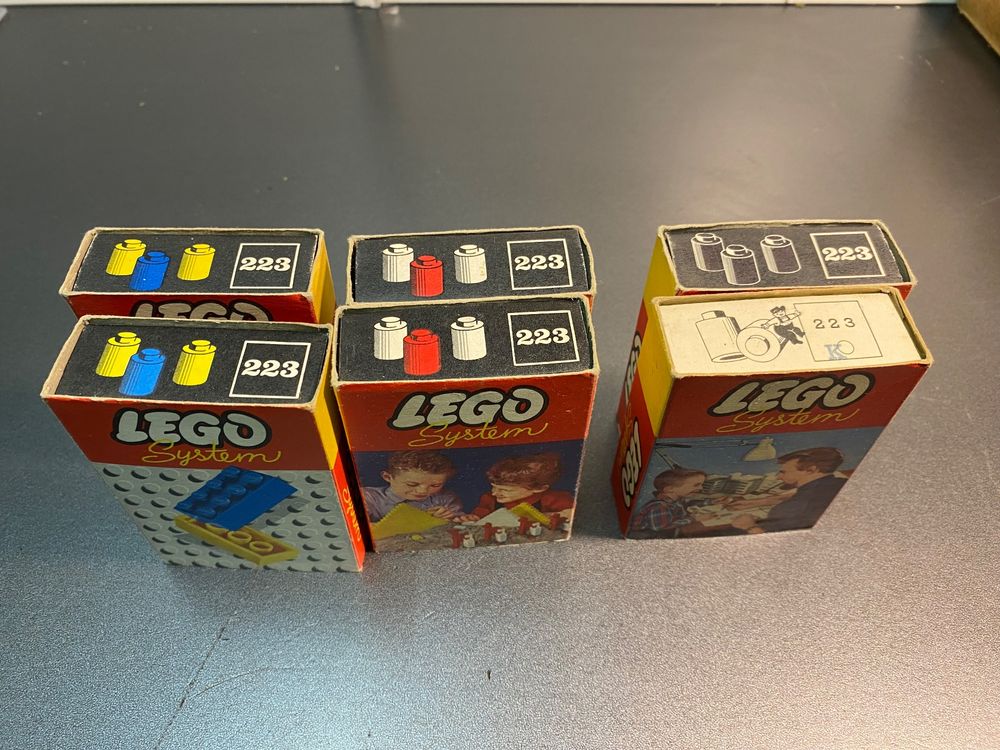 Lego Schachtel Nr.223 sehr alt!!! (Gebraucht) in Oberägeri für CHF 62 ...