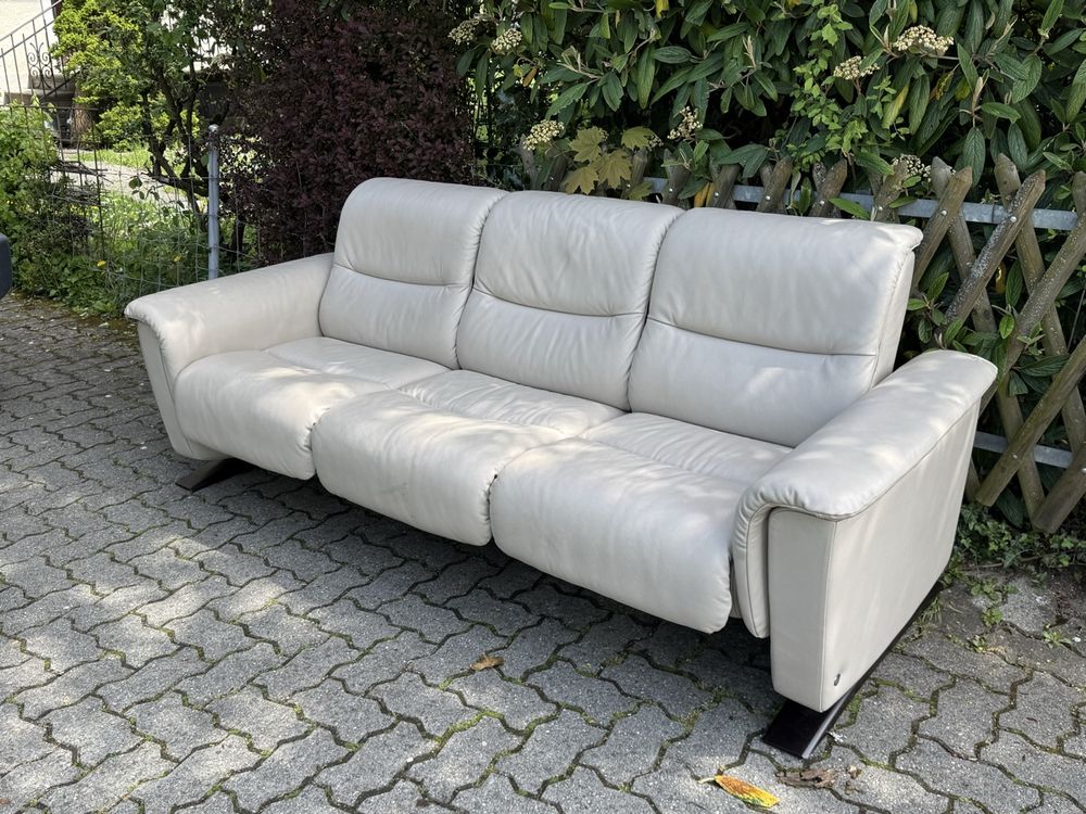 Stressless Sofa Leder, skandinavisches Design 3er Sofa | Kaufen auf Ricardo