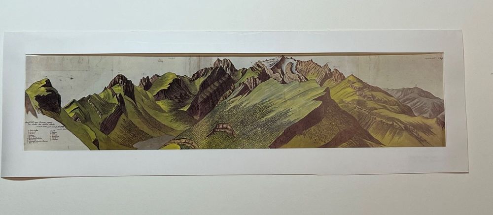 Aussicht vom Camor auf Säntis und Hoher Kasten von Escher (Gebraucht) in Vaduz für CHF 39 – mit ...