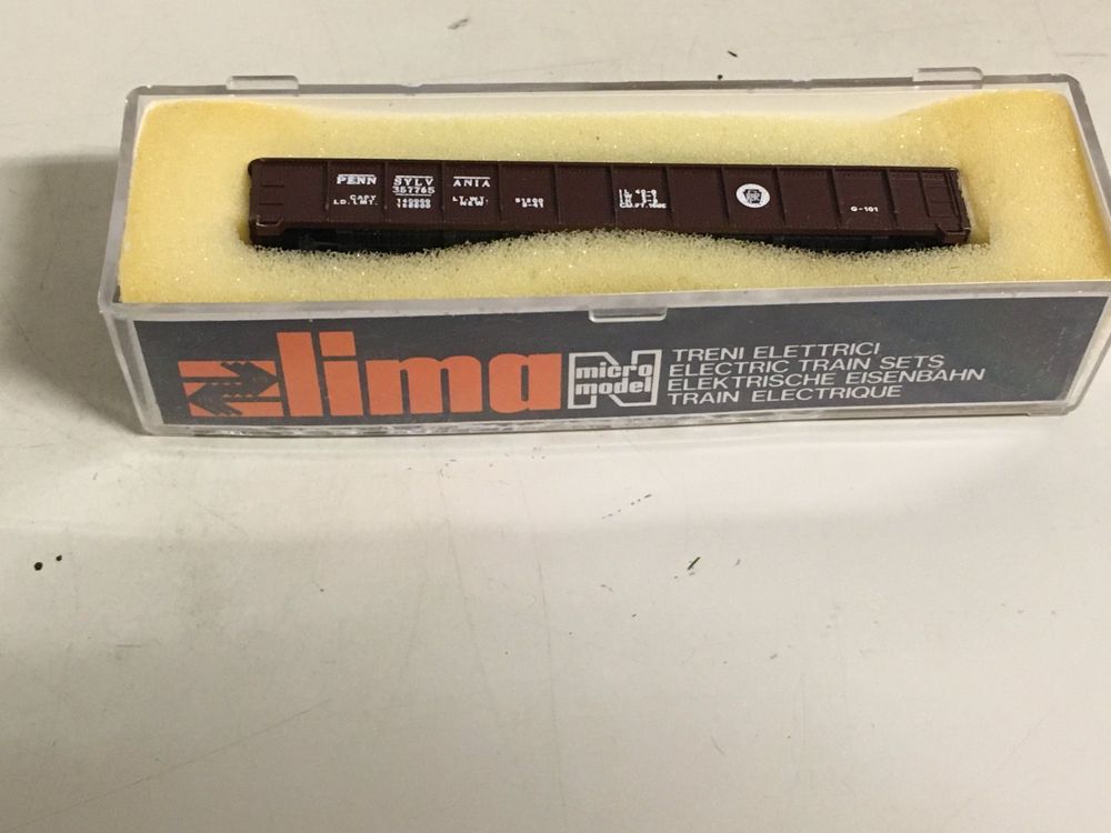 LIMA Micromodel scala N VAGONE MERCI APERTO PENNSYLVANIA (Usato) a ...