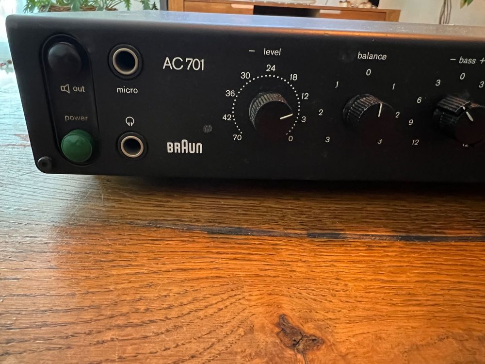 Braun AC701 Vorverstärker Top Zustand | Kaufen auf Ricardo