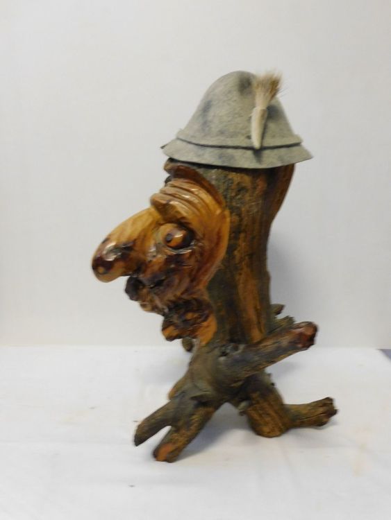 Holz Schnitzerei Figur | Kaufen auf Ricardo