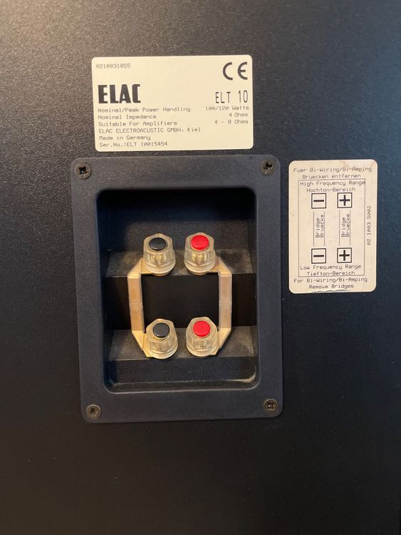 Standboxen ELAC ELT 10 (Gebraucht) in Meilen für CHF 59 – nur Abholung ...