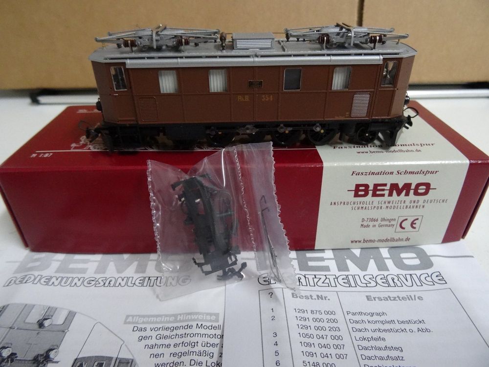 BEMO 1291 114 lok Ge 4/6 RhB 354 | Kaufen auf Ricardo