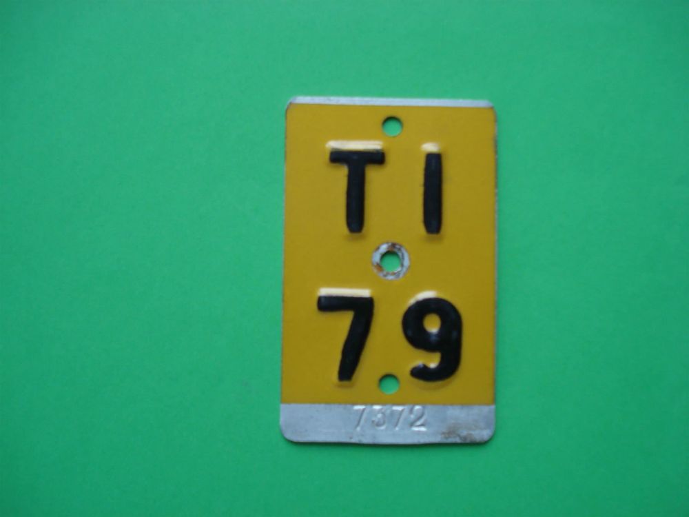 Mofa - Nummer TI 79 | Kaufen auf Ricardo