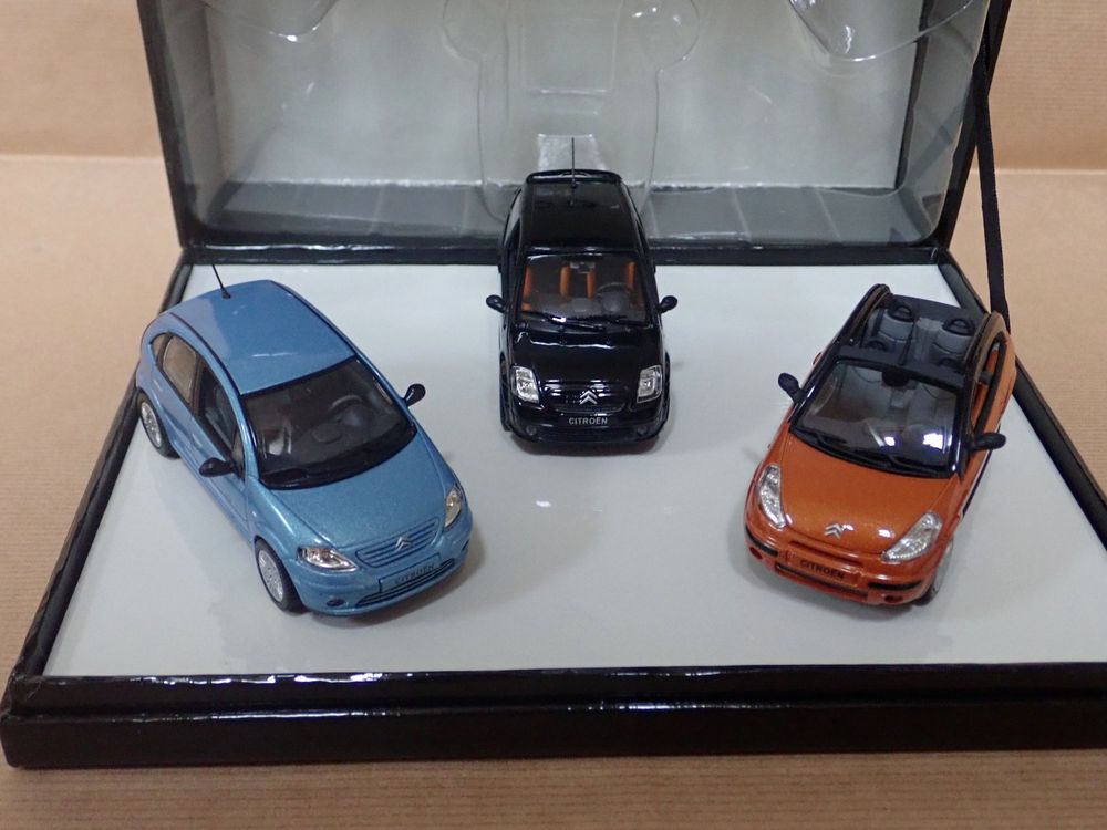 Citroen C2 - C3 - C3 Pluriel - limitierte Auflage von Norev (Neu und ...