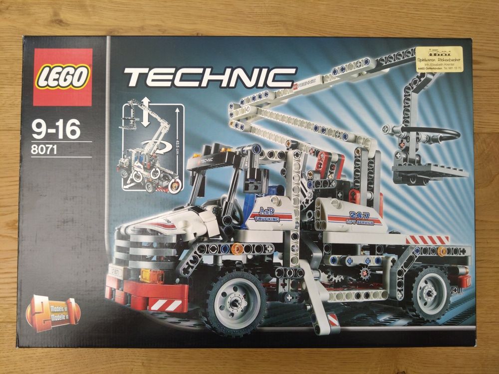 Lego Technic 8071 Service Truck/ LKW inkl. OVP (Gebraucht) in Schenkon ...