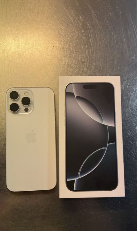 Iphone 16 Pro Max / 256GB / Weiss wie Neu (Neu (gemäss Beschreibung ...