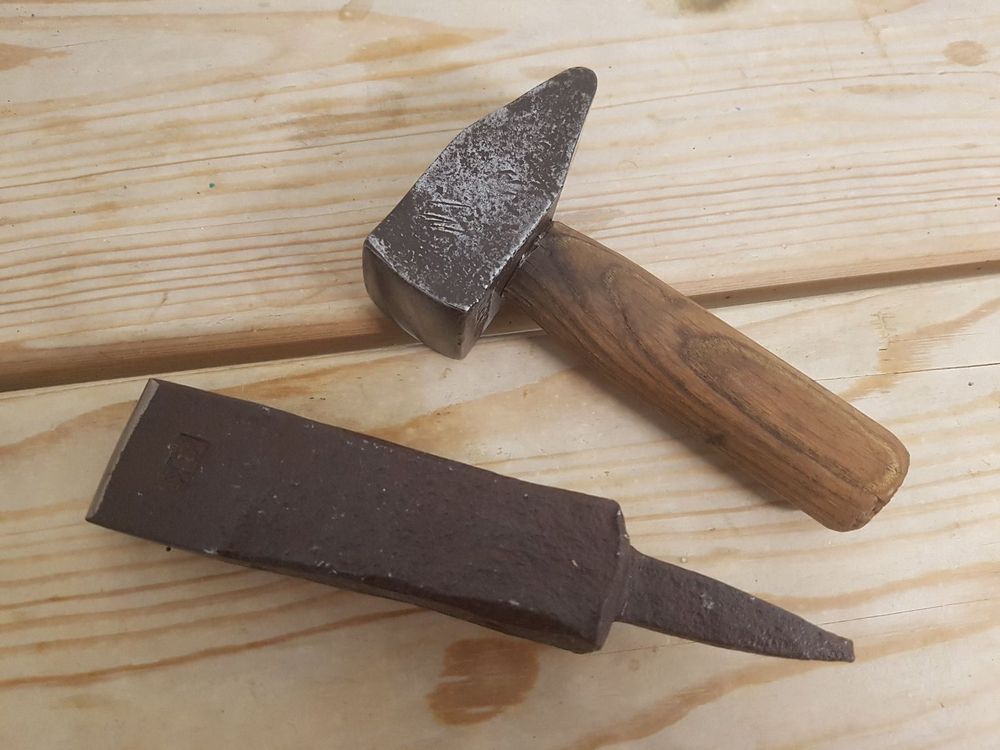 Dengeleisen, Dengelamboss, Dengelstock mit Hammer | Kaufen auf Ricardo