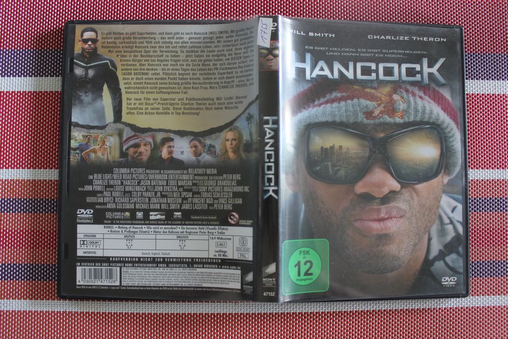 DVD Hancock Will Smith Superhelden Spielfilm(1755) (Gebraucht) in ...